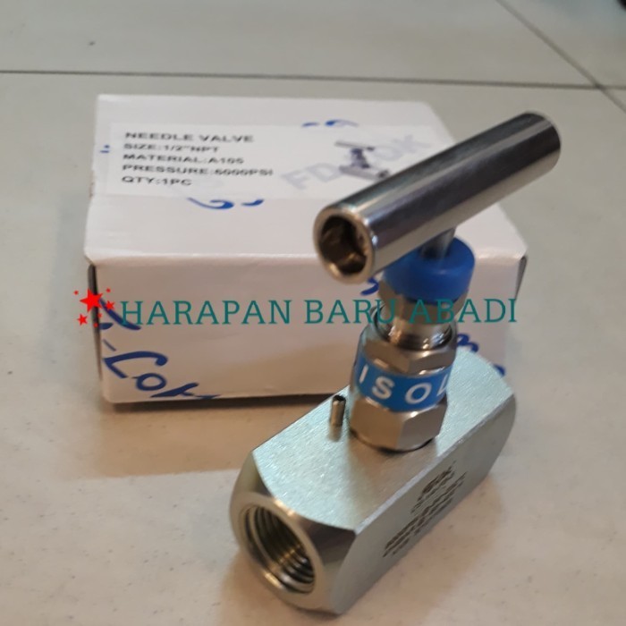 Jual Unik Needle Valve 6000 Psi Ukuran 1/4" Inch Npt | Shopee Indonesia