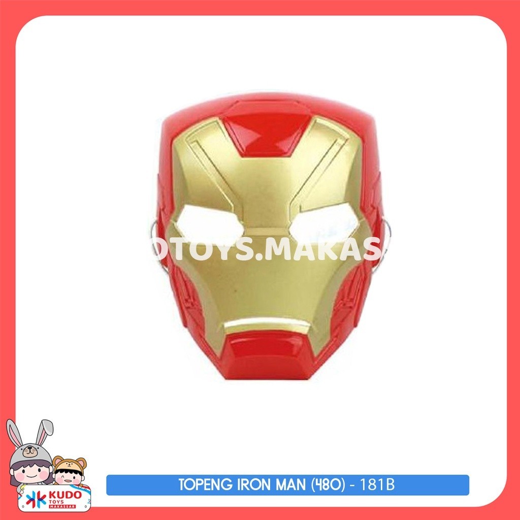 Jual TOPENG IRON MAN (480) - 181B | Shopee Indonesia