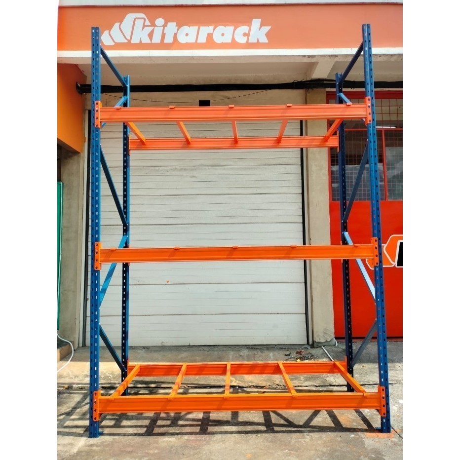 Jual KITARACK Pallet Rack 3 TON Rak Palet Heavy Duty Panjang 2.7M ...