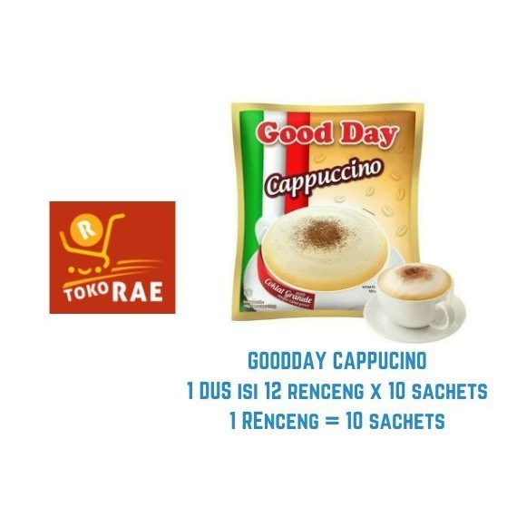 Jual Good Day Cappucino 1 Dus Isi 12 Renceng X 10 Sachet | Shopee Indonesia