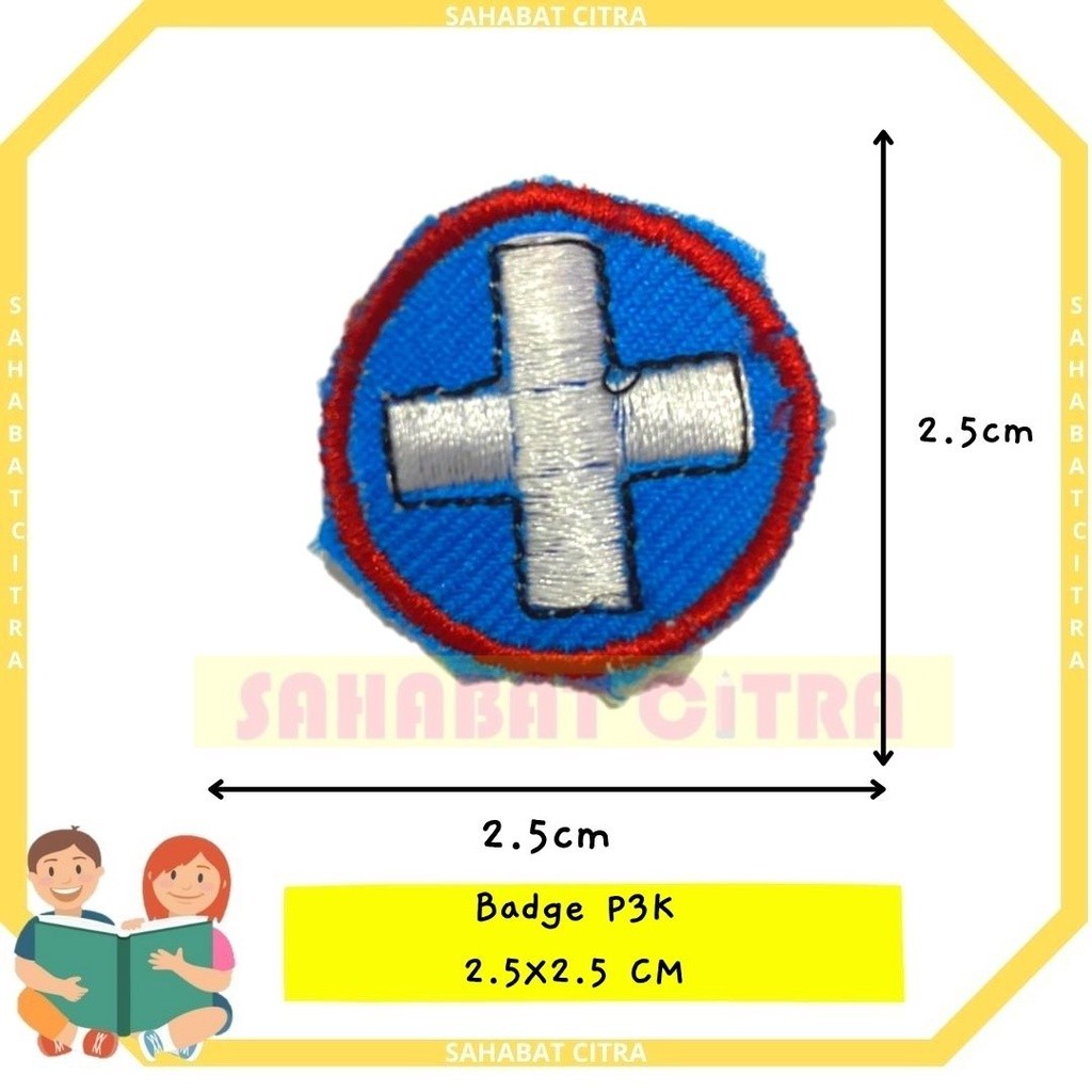 Jual BADGE / EMBLEM PRAMUKA TKK P3K | Shopee Indonesia