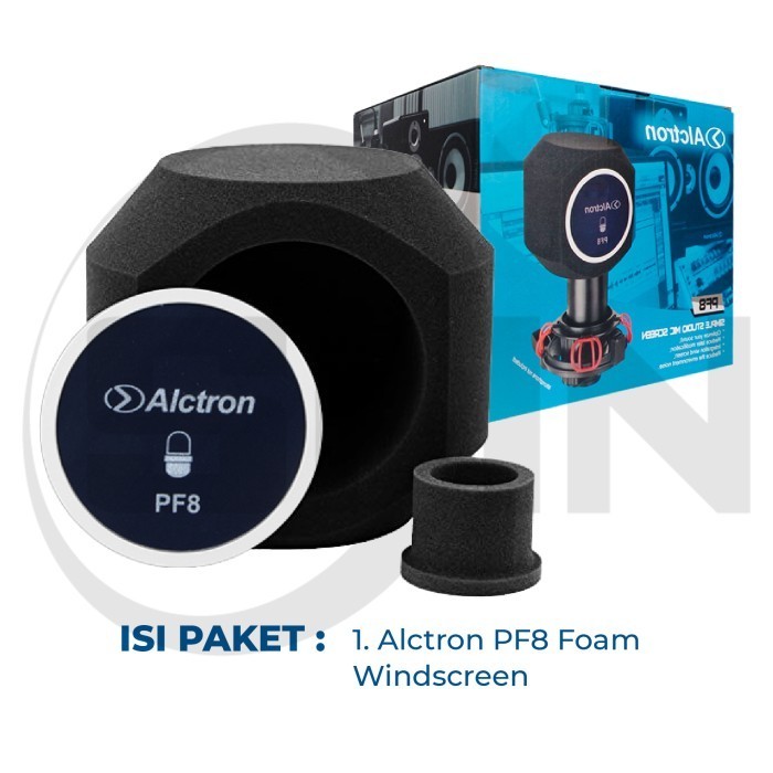 Jual Pop Filter Alctron Pf8 Busa Peredam Acoustic Filter | Shopee Indonesia