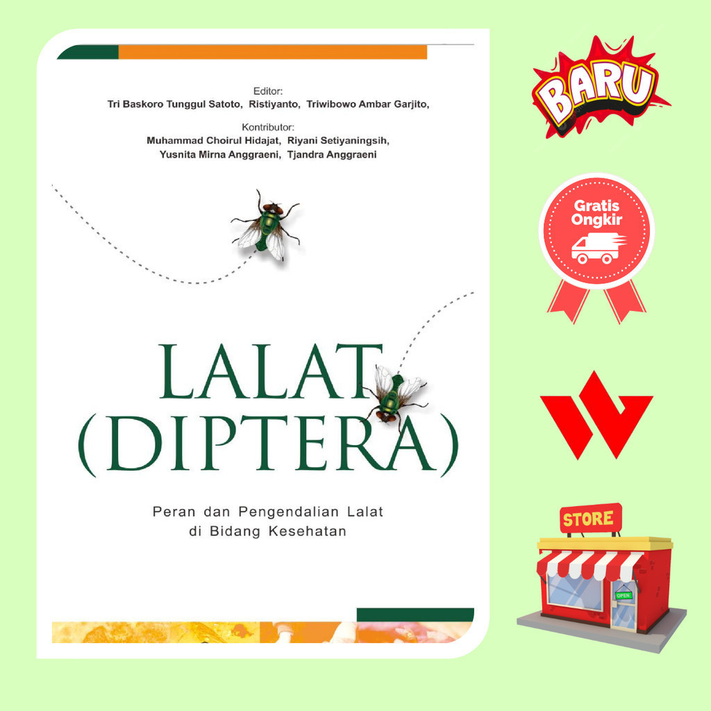 Jual Buku Lalat Diptera Peran dan Pengendalian Lalat di Bidang ...