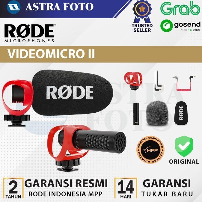 Jual Mic Rode Videomicro / Rode Video Micro Microphone | Shopee Indonesia