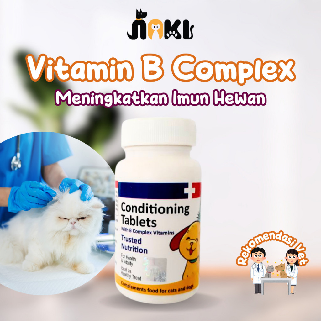 Jual [GROSIR] VITAMIN B COMPLEX FOR PET KUCING DAN ANJING SUPLEMEN ...