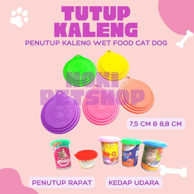 Jual [GROSIR] TUTUP KALENG PENUTUP KALENG RAPAT UNTUK WET FOOD CAT DOG ...