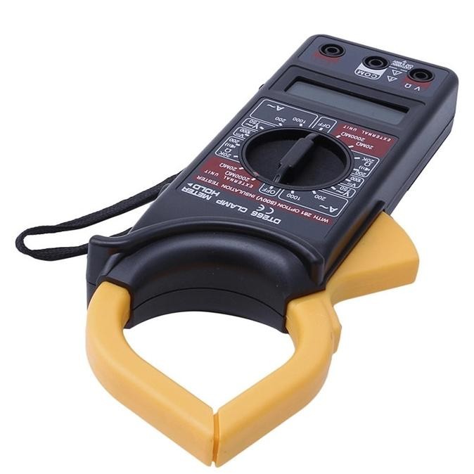 Jual Digital Voltmeter Tang Amper Multimeter Volt Ac Dc Tester Dm6266 ...