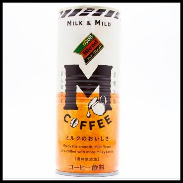 Jual Dydo M Coffee Milk And Mild Minuman Kopi Susu Jepang Impor Enak 250 Ml | Shopee Indonesia