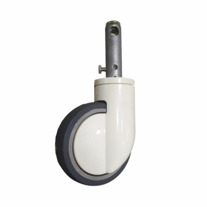 Jual Roda Hospital Single Central Lock 5 Inch/Roda Rs/Roda Ranjang Best ...