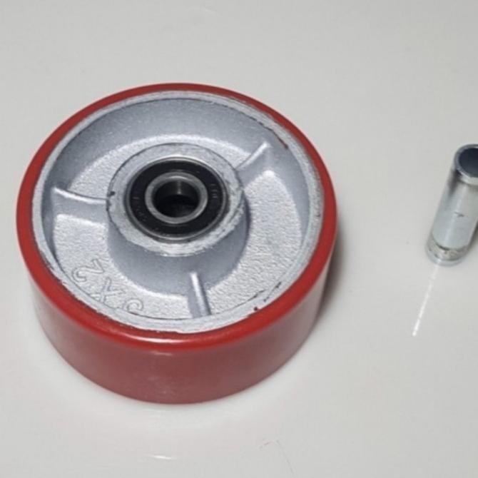 Jual Roda Pu Heavy Duty 5 Inch Wheel Only/ Roda Saja Ready | Shopee ...