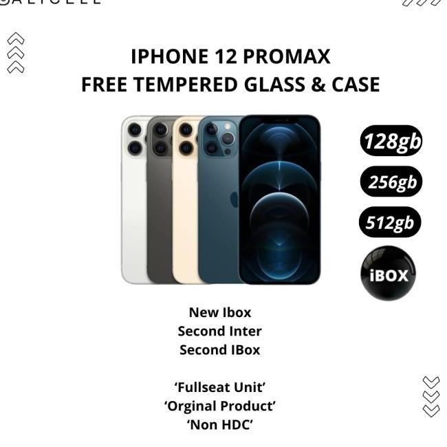 Jual Iphone 12 Promax 128Gb 256Gb Ibox - Inter | Shopee Indonesia