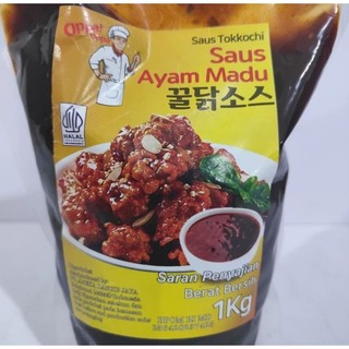 Jual Oppa Saus Ayam Madu Tokkochi Korea 1kg - Honey Chicken Sauce Halal ...