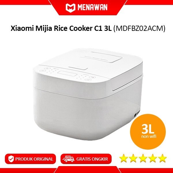 Jual Xiaomi Mijia Rice Cooker Digital C1 3L Penanak Nasi Anti Lengket 650W | Shopee Indonesia
