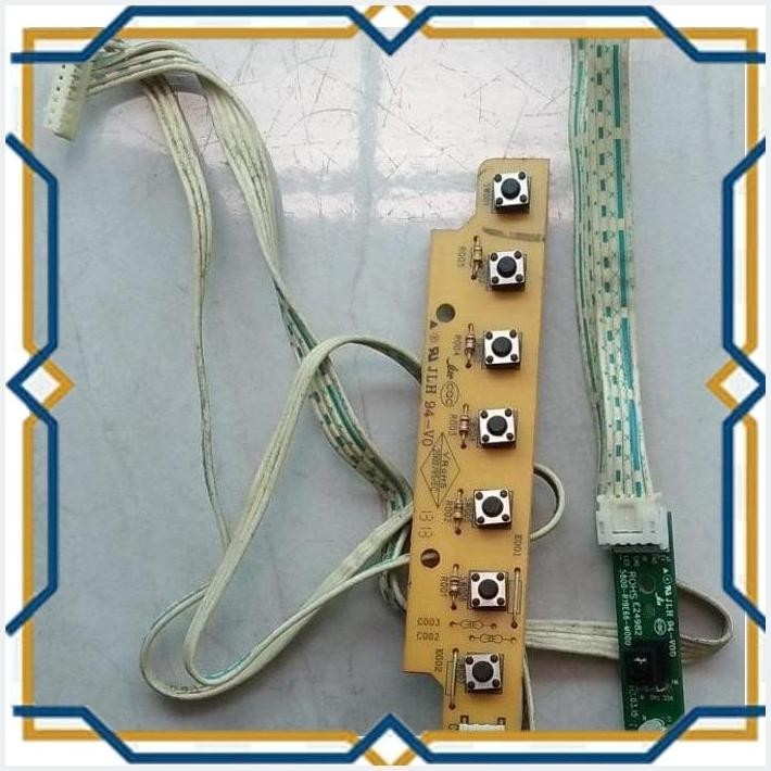 Jual [BMS] PANEL SWITCH - SENSOR REMOT TV LED COOCAA 19E66B | Shopee ...