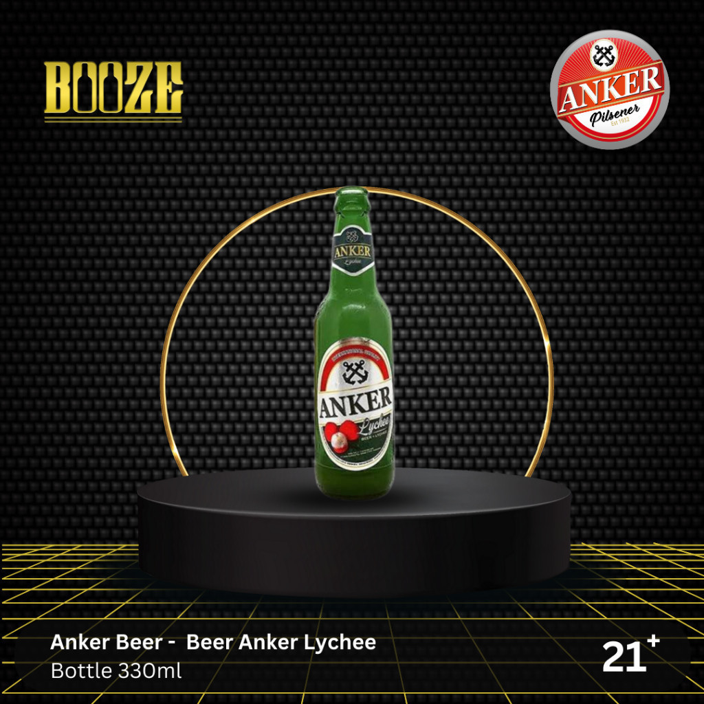 Jual Bir Anker Lychee Botol Beer 4,7% 330ml - Booze Surabaya | Shopee ...