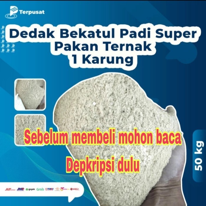 Jual Dedak Bekatul Padi Super Pakan Ayam Dan Unggas Per Sak / 50Kg ...