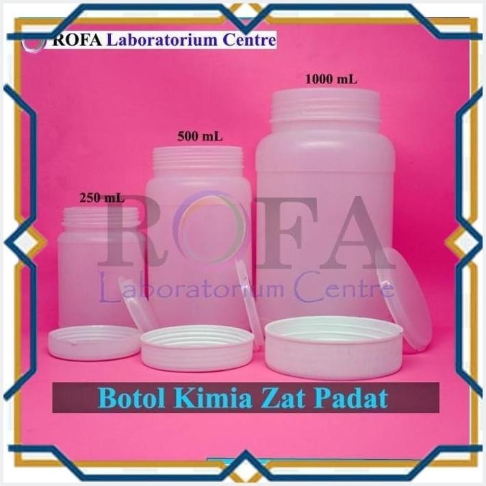 Jual [ROF] BOTOL KIMIA ZAT PADAT / BOTOL KIMIA PADATAN / BOTOL KAPSUL ...