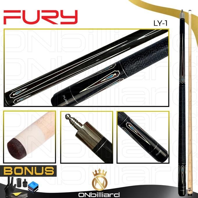 Jual Fury Ly Series Cue Stick Stik Play Billiard Biliar Biliyar Fury ...