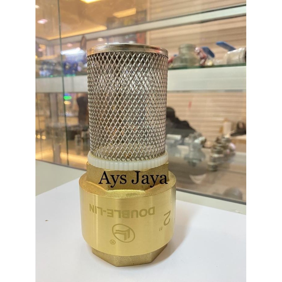 Jual FOOT VALVE / TUZEN KLEP KUNINGAN / BRONZE DRAT 2 " INCHI DN 50 ...