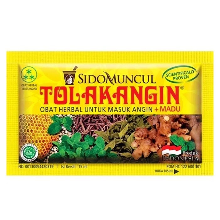 Jual Tolak Angin Cair Herbal - 1 Sachets | Shopee Indonesia
