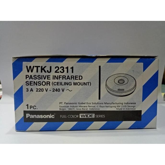 Jual Sensor Gerak / Motion Passive Infrared Sensor / Panasonic Wtkj ...