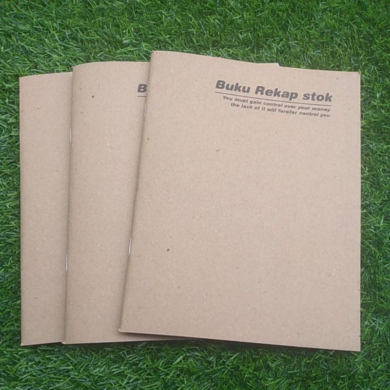 Jual BUKU REKAP STOK / BUKU STOK BARANG A5 MURAH SIMPLE UKURAN 16X21 ...