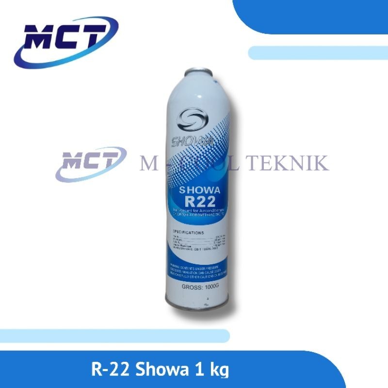 Jual Freon R22 Showa Refrigerant 1 kg Kaleng bisa Refill / Isi Ulang | Shopee Indonesia