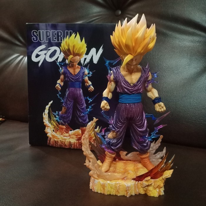 Jual Action figure Dragon Ball Z SSJ2 Gohan Statue LX Wolf studio ...