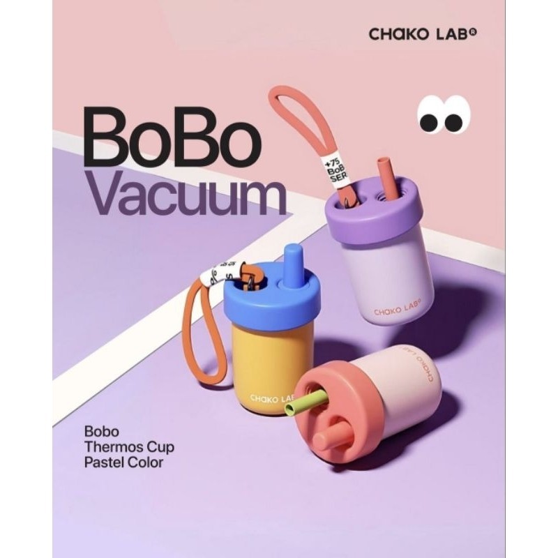 Jual Chako Lab Bobo Vacuum Cup Insulated Thermos 485Ml | Shopee Indonesia