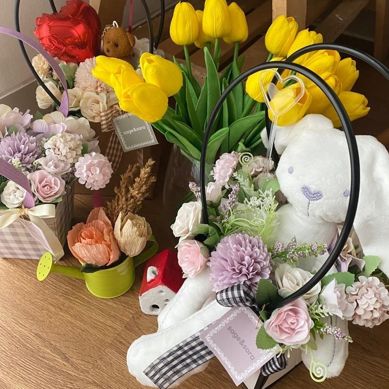 Jual ORIGINAL (TIDAK PO) READY STOCK - SAGE&SORA BLOOM BOX FLOWER ...