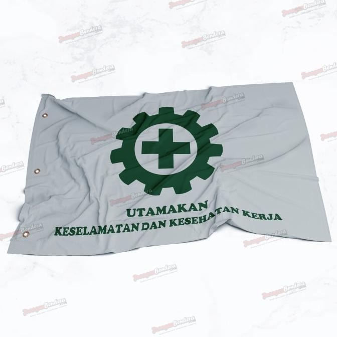 Jual Open DS] Standart Depnaker Bendera Safety - kesehatan keselamatan ...
