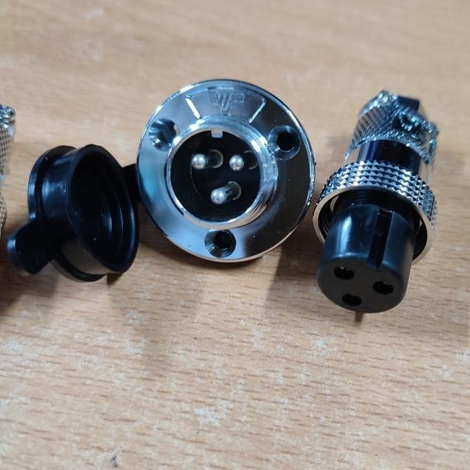 Jual [ Bv ] Circular Connector Bulat Besi 20Mm 2 3 4 5 6 Pin Bukan ...