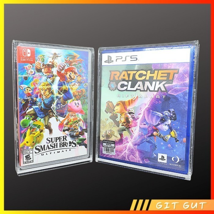 Jual (GITGU) Akrilik Acrylic Game Case Display Storage Nintendo Switch ...