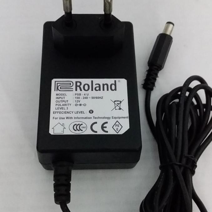 Jual Adaptor Keyboard Roland E12.E14.E16.E18 Kualitas Bagus !! Ready ...