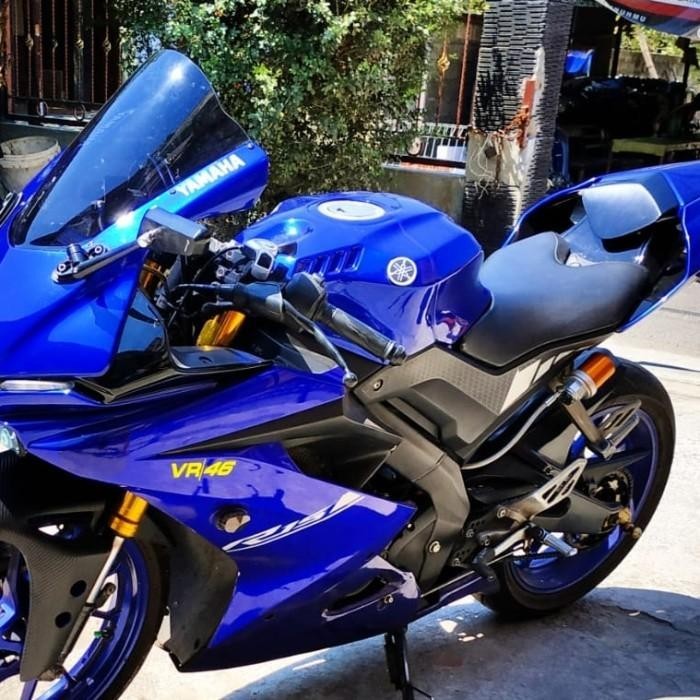 Jual kondom tangki yamaha r15 v3 model yamaha r1m Premium | Shopee ...