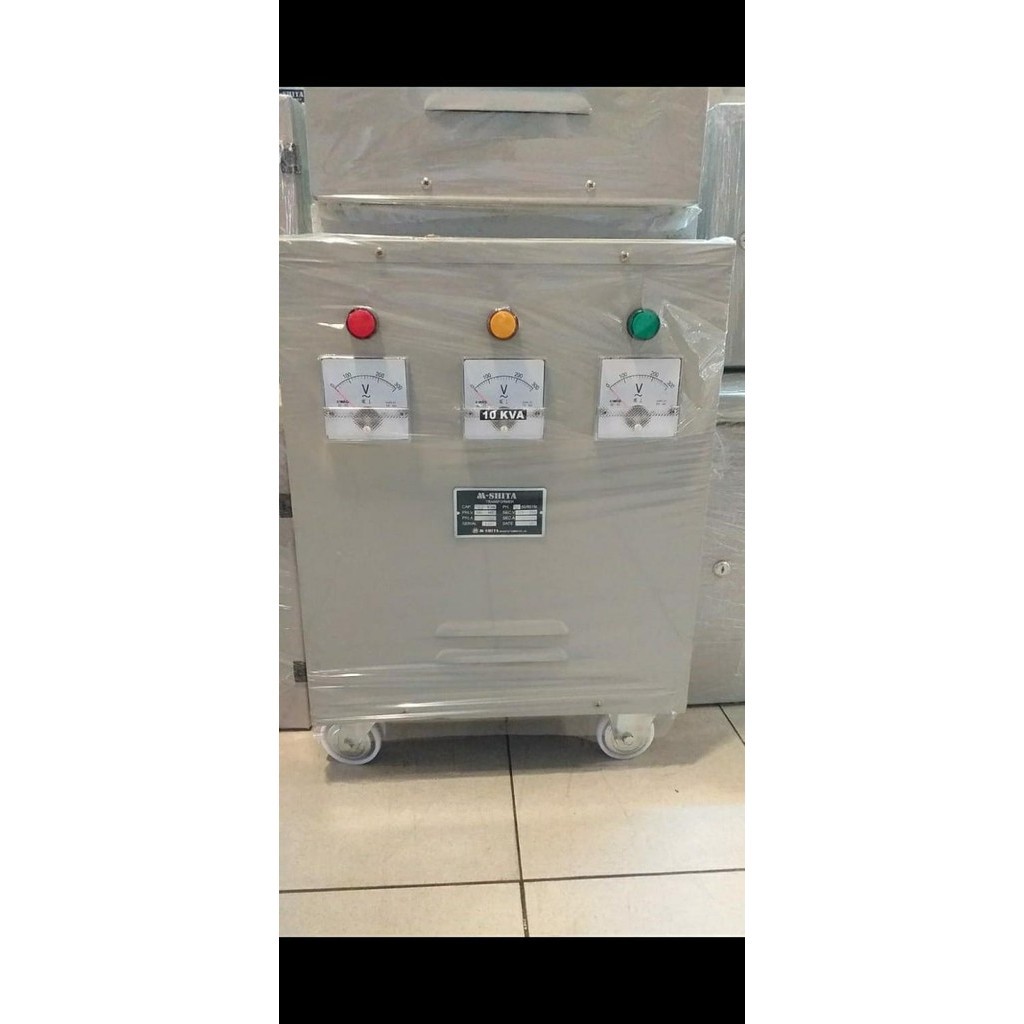 Jual jeancollect - trafo step up step down 3 phase 400v/380v - 220v/200v 10000va / 10kva ...