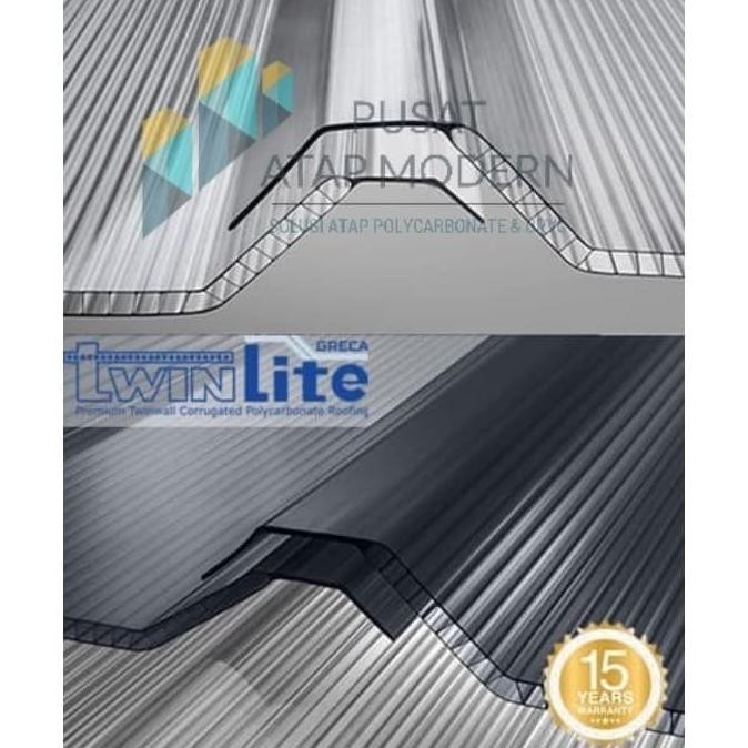 Jual TWINLITE GRECA ATAP POLYCARBONATE 6MM - GARANSI RESMI 15 TAHUN ...