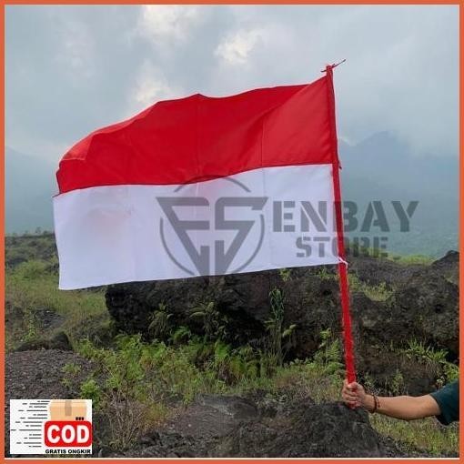 Jual Serba Murah Bendera Merah Putih Ukuran Sedang (Bendera Indonesia ...