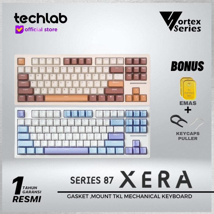 Jual Vortexseries Xera87 / Xera-87 Wireless Mechanical Tkl Gaming ...