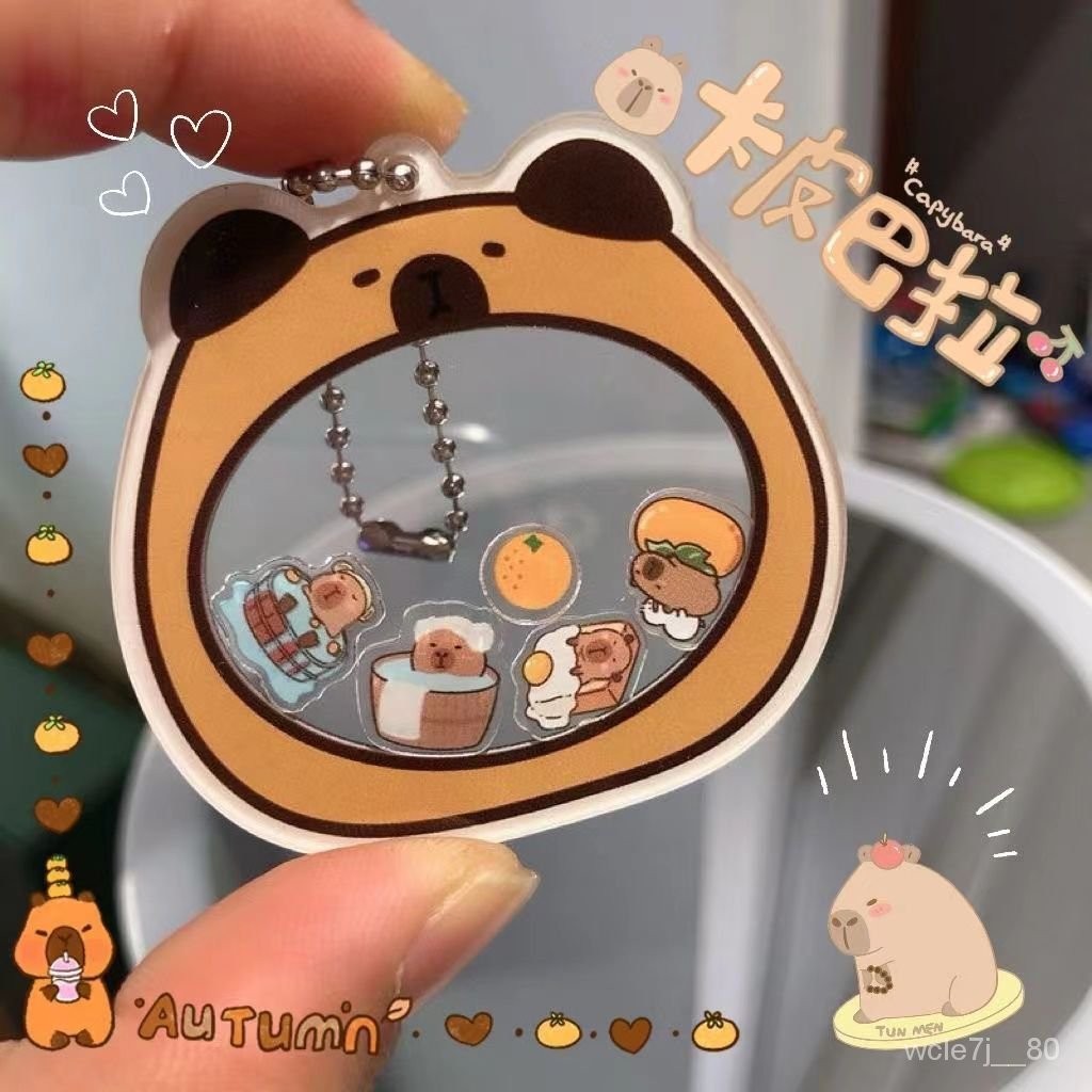 Jual Cute Cartoon Capabala Capybara the Hokey Pokey Pendant Good ...