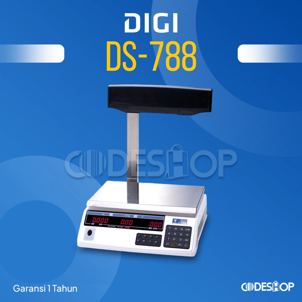 Jual Timbangan Digital DIGI DS788 Berat maksimal 30Kg DS-788 | Shopee ...