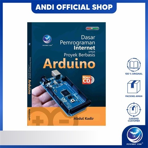 Jual Penerbit Andi - Dasar Pemrograman Internet Untuk Proyek Berbasis Arduino | Shopee Indonesia