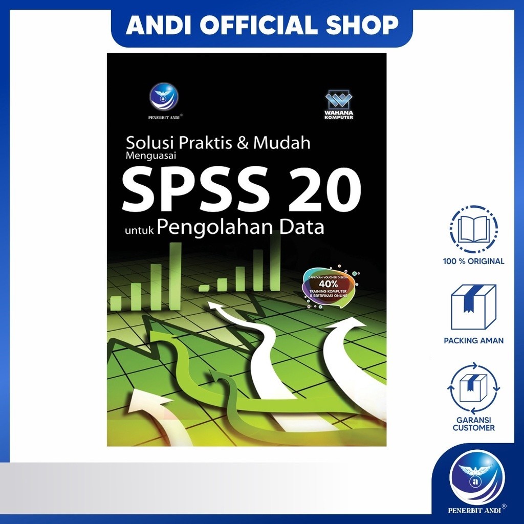 Jual Penerbit Andi - Solusi Praktis Dan Mudah Menguasai SPSS 20 Untuk Pengolahan Data | Shopee ...