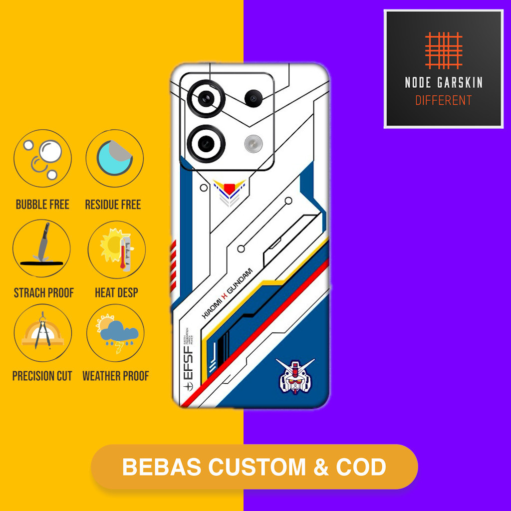 Jual Garskin skin protector Redmi Note 13 Pro 5G fullbody atau Backonly ...