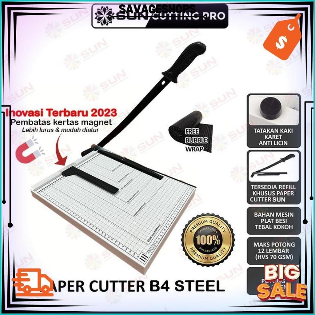 Jual Paper Cutter Folio F4 B4 Alat Potong Mesin Pemotong Kertas