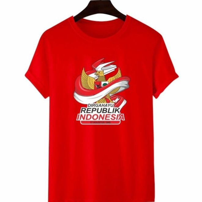 Jual Kaos 17 Agustus 2024 Ke 79 Dewasa Tshirt Garuda Shirt Bendera Dirgahayu Paskibra Baju Merah ...