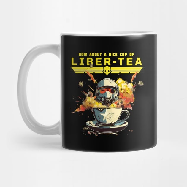 Jual Mug Kopi LIBER TEA HellDivers II LIBER TEA HellDivers II Coffee ...