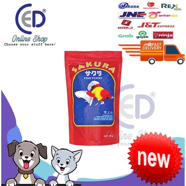 Jual makanan ikan sakura fish food 100gr | Shopee Indonesia