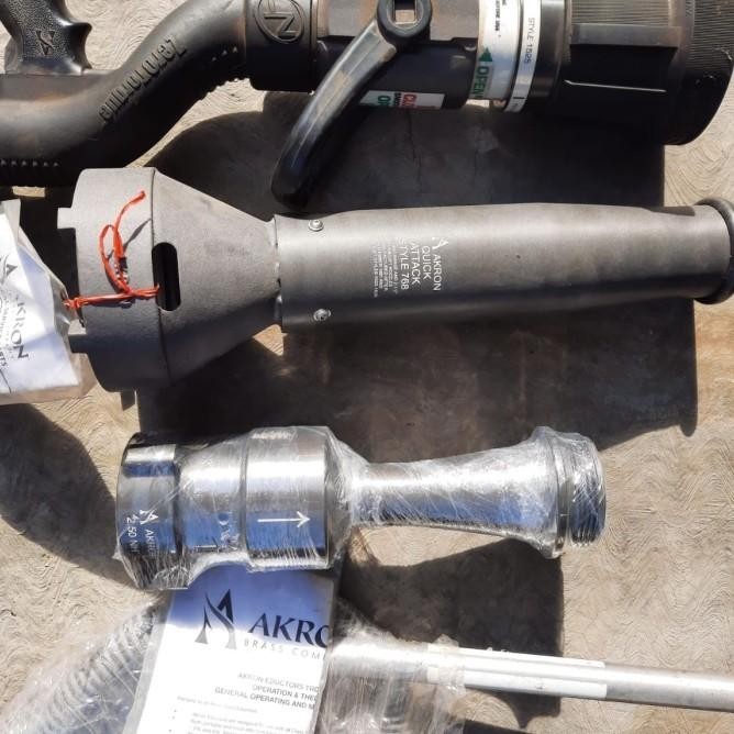 Jual Peralatan Pemadam Kebakaran Foam Enductor & Nozzle Akron Original ...