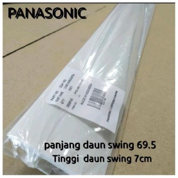 Jual DAUN SWING AC PANASONIC YN 1/2PK - 1PK STANDARD ORIGINAL | Shopee ...